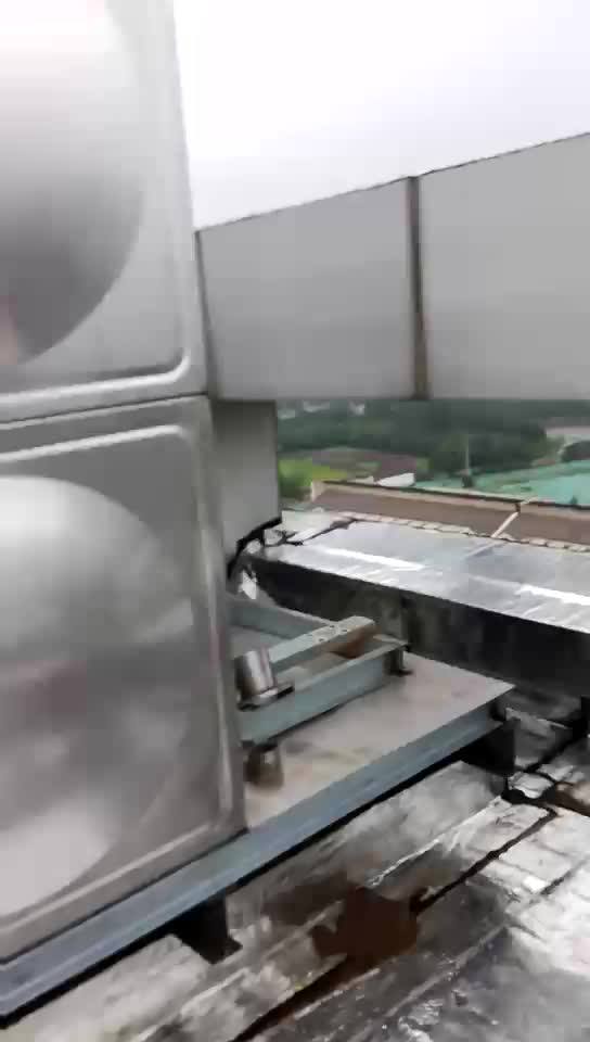 200 Cubic Meter Q235 Carbon Iron Steel Galvanized Steel Panels Bolted ...