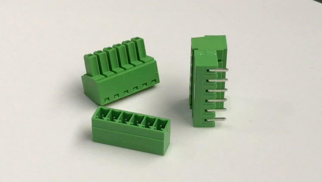 3.5mm Pitch Pcb Mount 8 Way Contact Terminal Block Male And Female ...