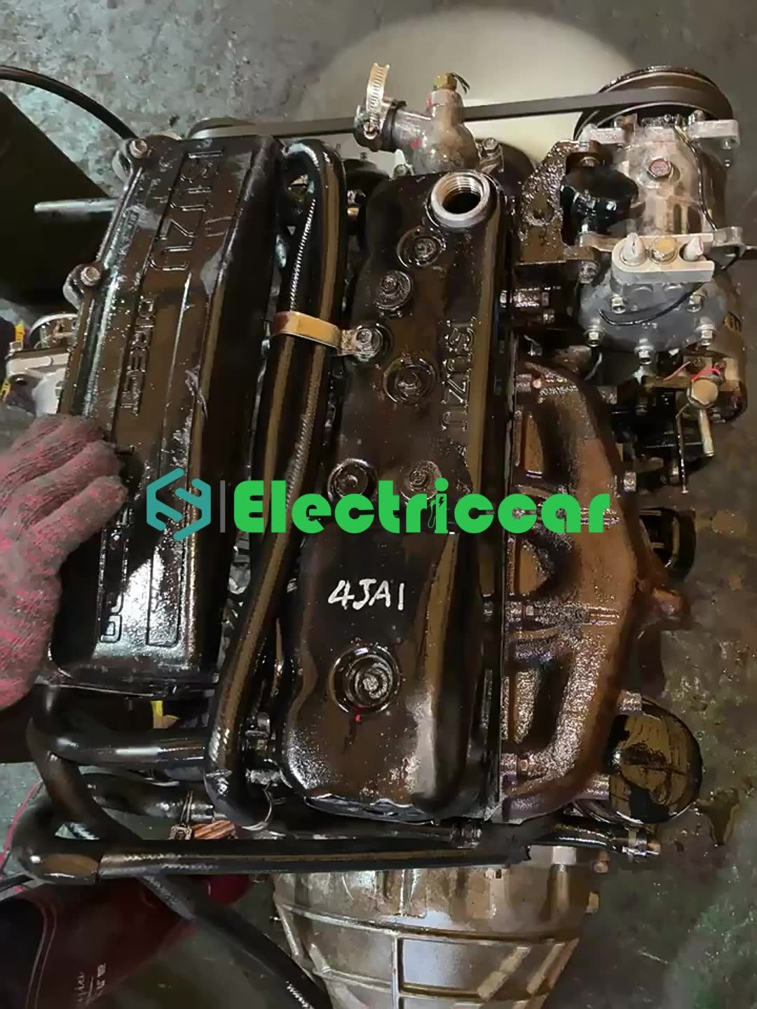 Original Japan Used Complete Engine 4ja1 4ja1t For Isuzu Pickup,Truck ...