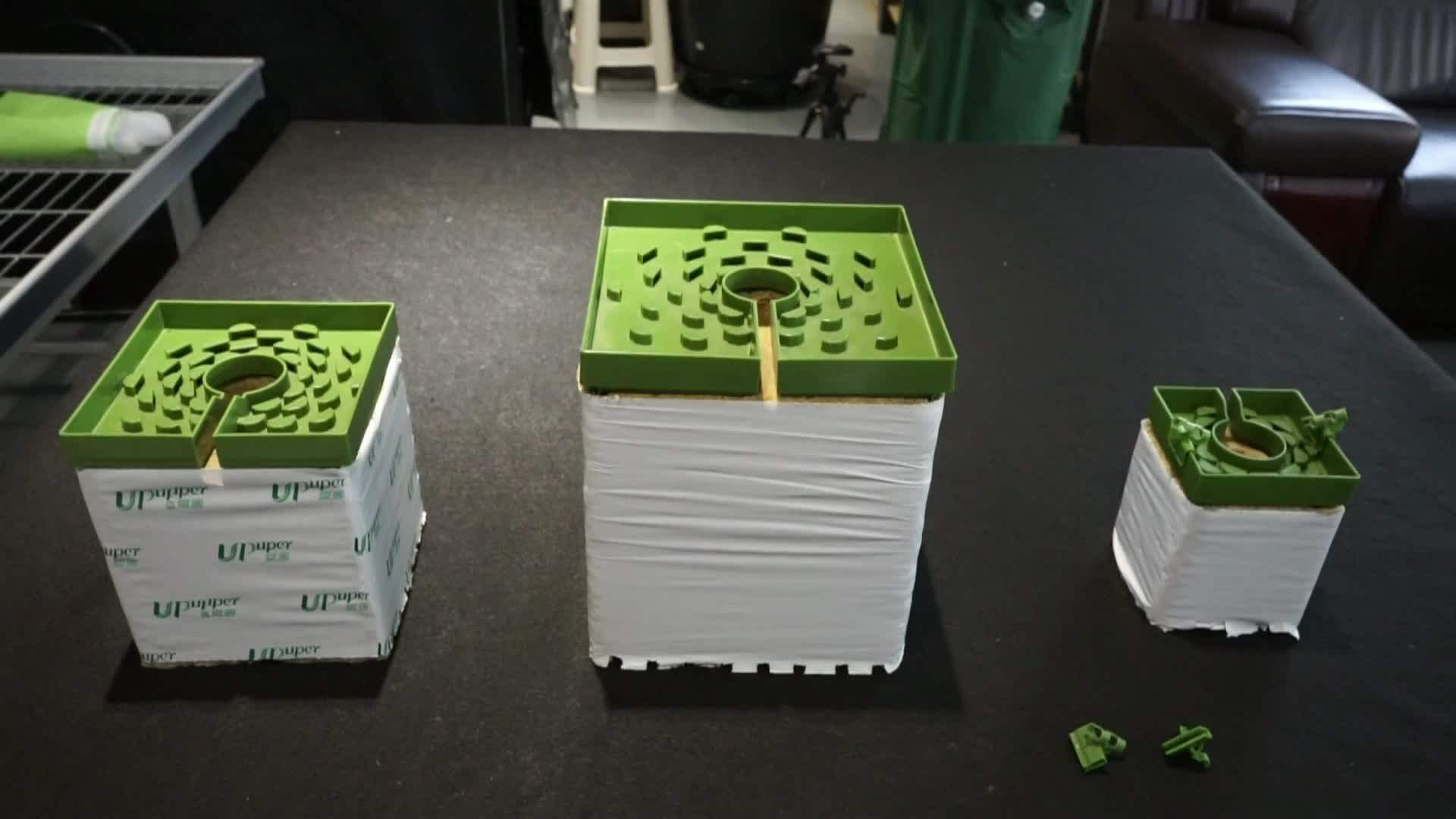 Agriculture Indoor Garden Plant Grow 4'' Drip Cap For Rock Wool Cube ...