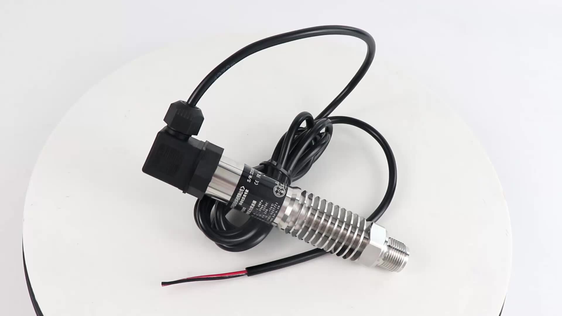 High Temperature 0-10v Steam Pressure Transmitter Hot Water Pressure ...