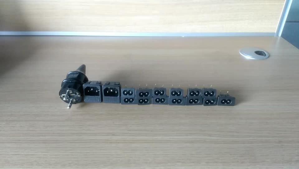 3 Prong Bs Plug European Standards Laptop Ac Power Cord With Fuse ...