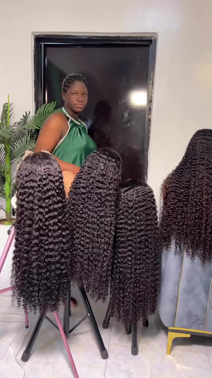 Real Raw Burmese Curly Hair From One Donor,Only Top Quality Kbl Raw Indian Temple Hair Bundles ...