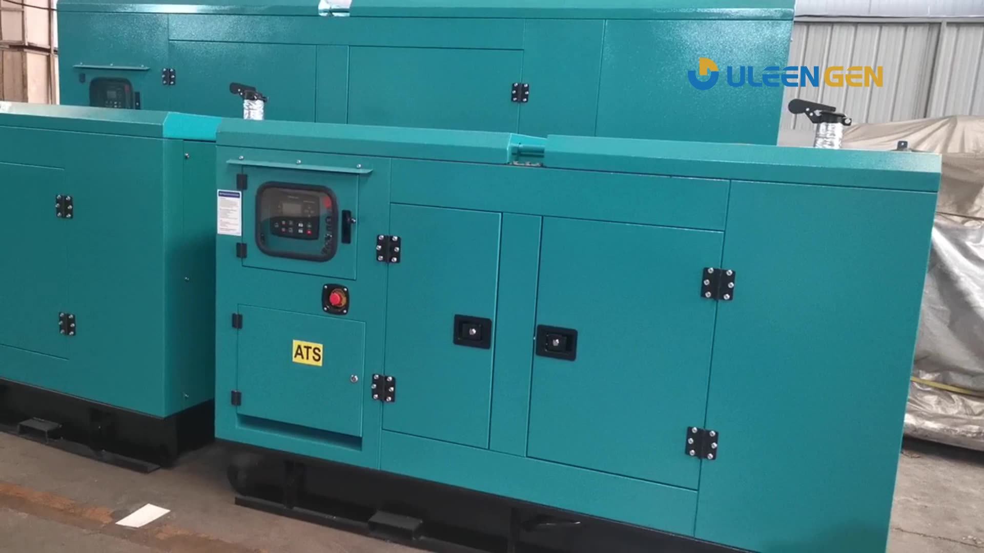 Factory Prices Soundproof Silent Genset 30kva 40kva 50kw 60kw Power ...