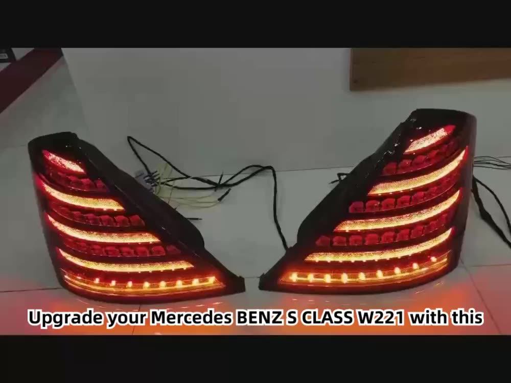 Upgrade To Maybach Style Led Taillamp Taillight Rear Lamp Light For ...