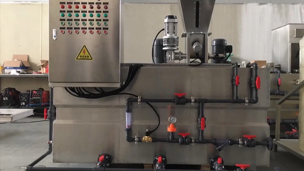 Polymer Polyelectrolyte Poly Preparation Dissolving Dosing System ...