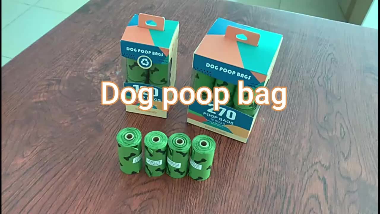Customized Logo Poop Bags Outdoor Dogs Odm Sustainable Earth Friendly ...