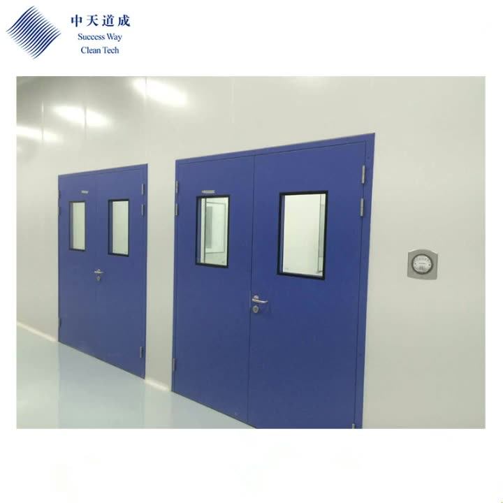 Ce Medical Gmp Hospital Lab Cleanroom Door - Buy Air Tight Operating ...