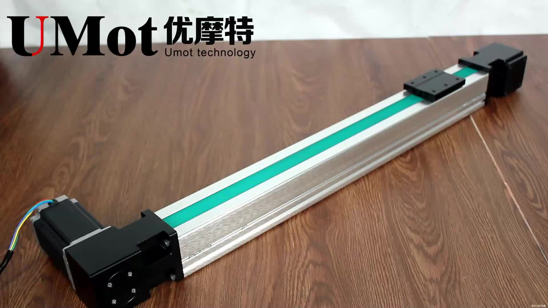 Umot High Speed 2 Meters Cnc Belt Driven Linear Actuator Guide Rail Module Linear Guide Rails ...