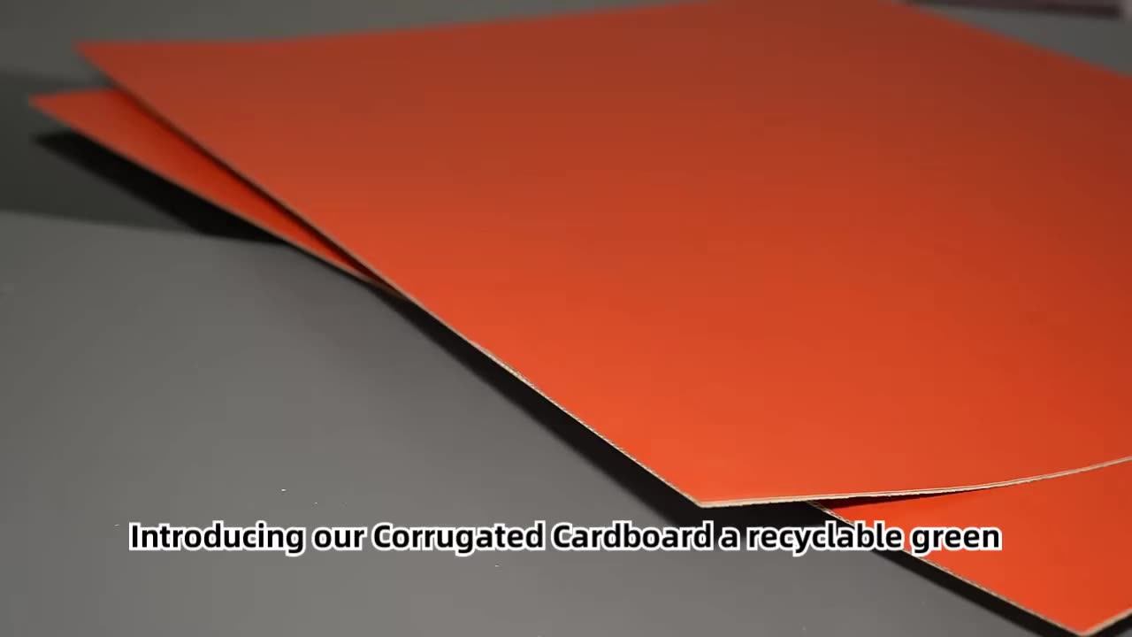 Customizable Eco-friendly Corrugated Cardboard Packaging Biodegradable ...