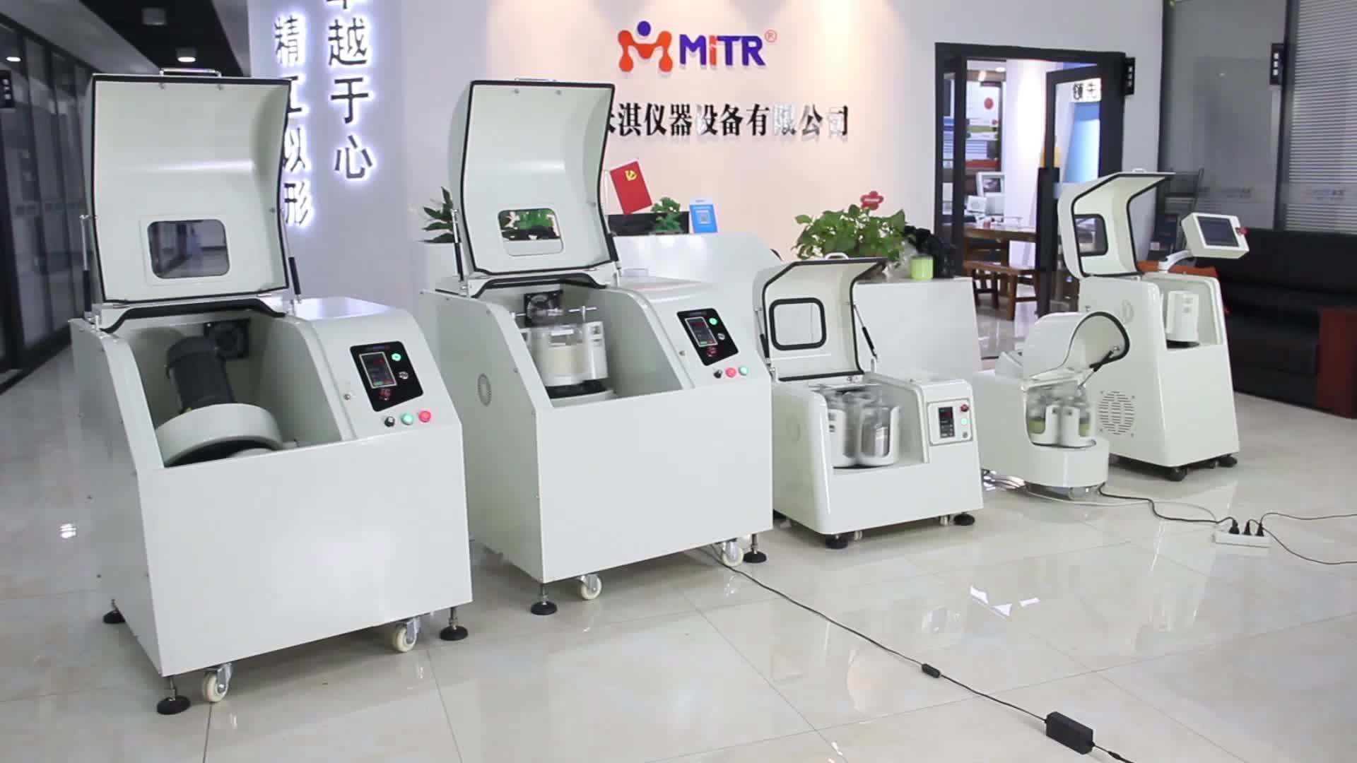 Yxqm-0.4l Lab Super Fine Nano Powder Mill Grinding Machine Planetary ...