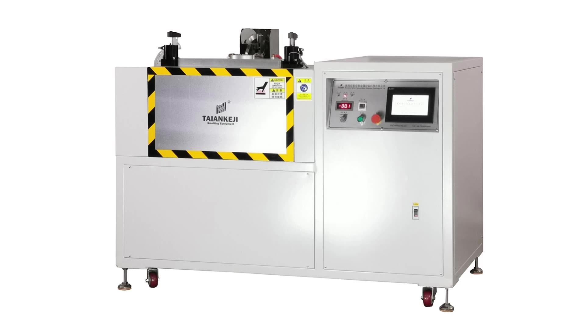 10 Oz 1kg Gold Bullion Making Machine Automatic Gold Ingot Vacuum ...