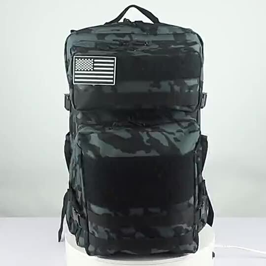 Grey Color Tactical Backpack Molle Backpack For Men Women 45l Backpack ...