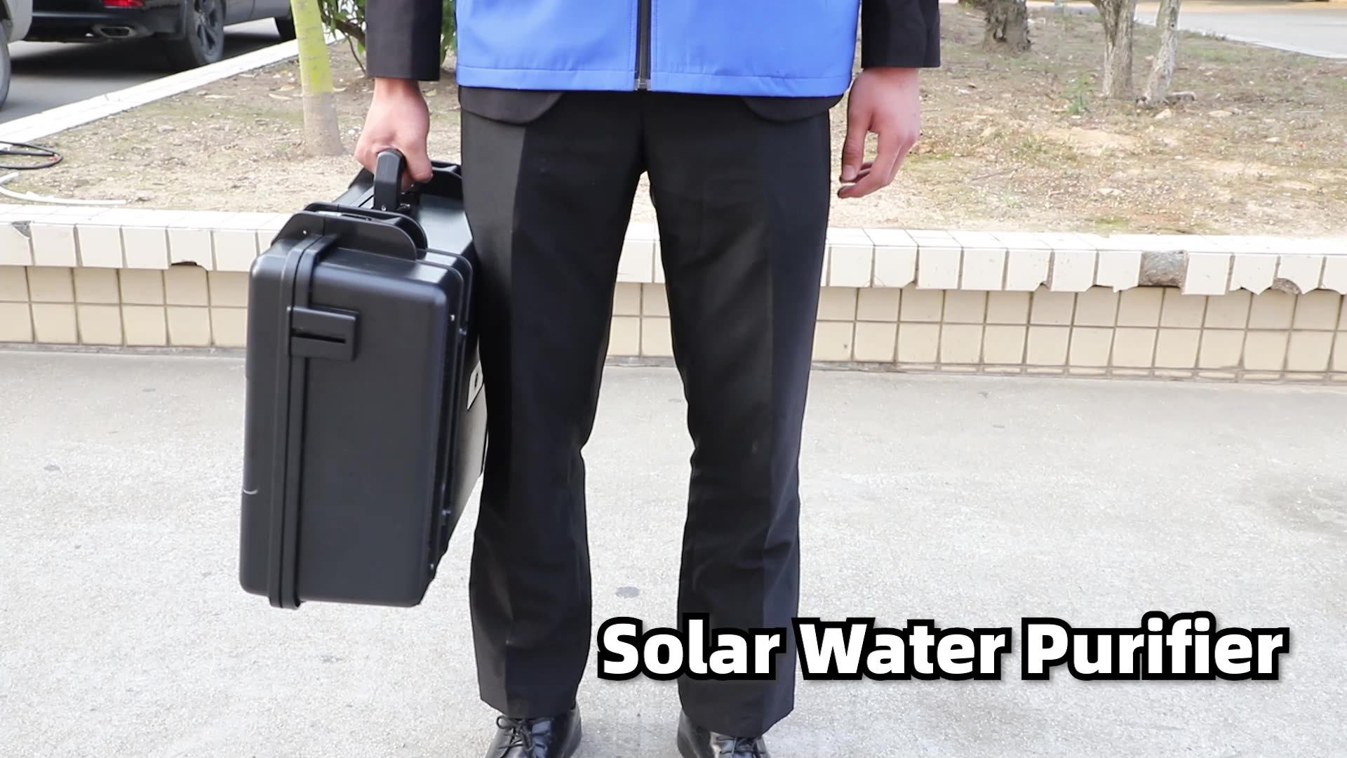 Portable Suitcase Solar Desalination System Salt Water To Drinking ...