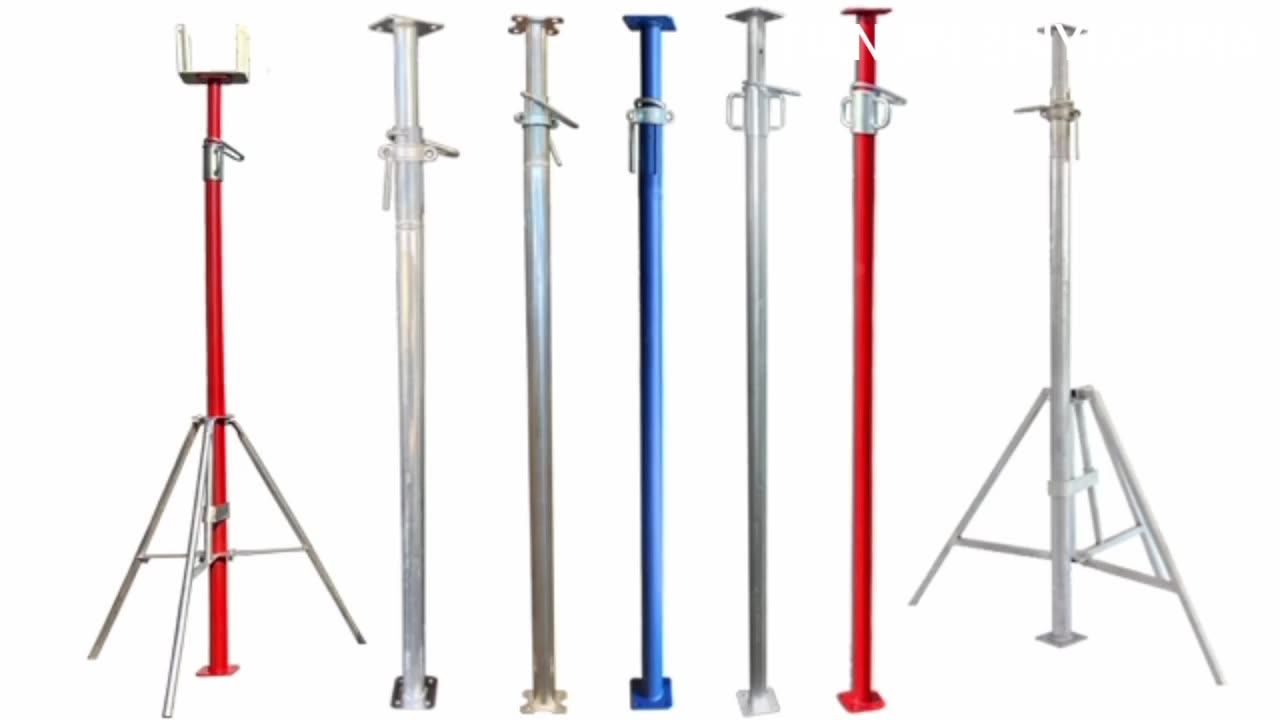 Heavy Duty Aluminium Scaffolding Formwork Telescopic Pipe Adjustable ...