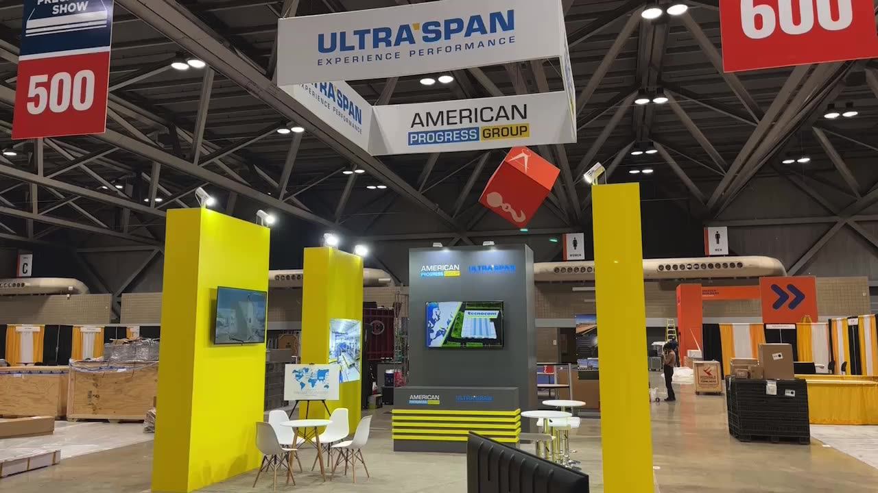 Exhibition Stand 10x20 Trade Show Booth Aluminium Trade Show Booths ...