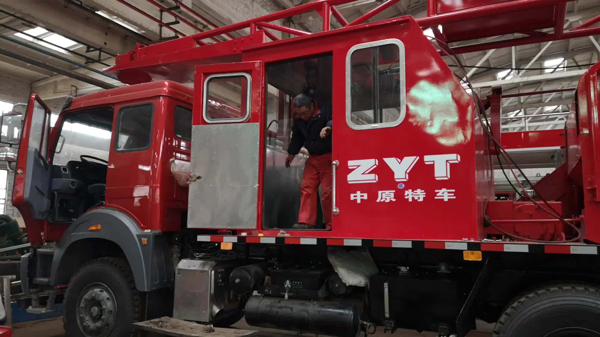 Rear Mounted Swabbing Unit Oil-extraction Equipment Pumping Unit ...