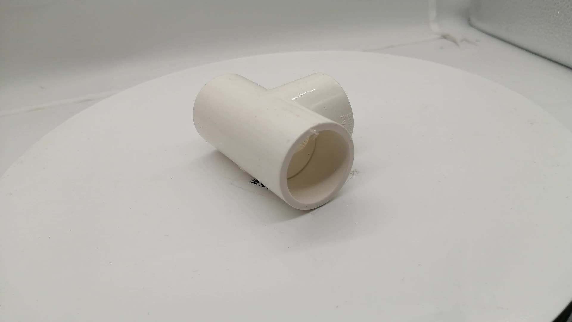 U.s. Standard Inches Pvc T Type 3 Way Elbow - Buy Pvc T Type 3 Way ...