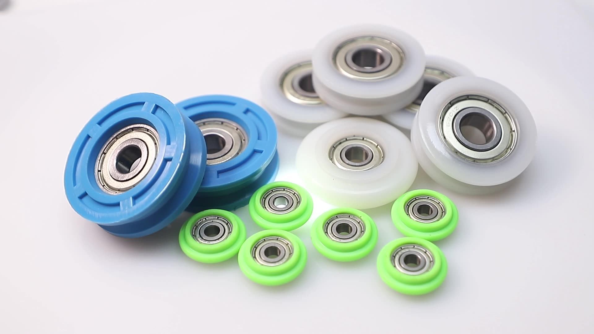 Sliding Gate Nylon Rollers Mr83zz Bearing Pulleys Roller Wheel For ...