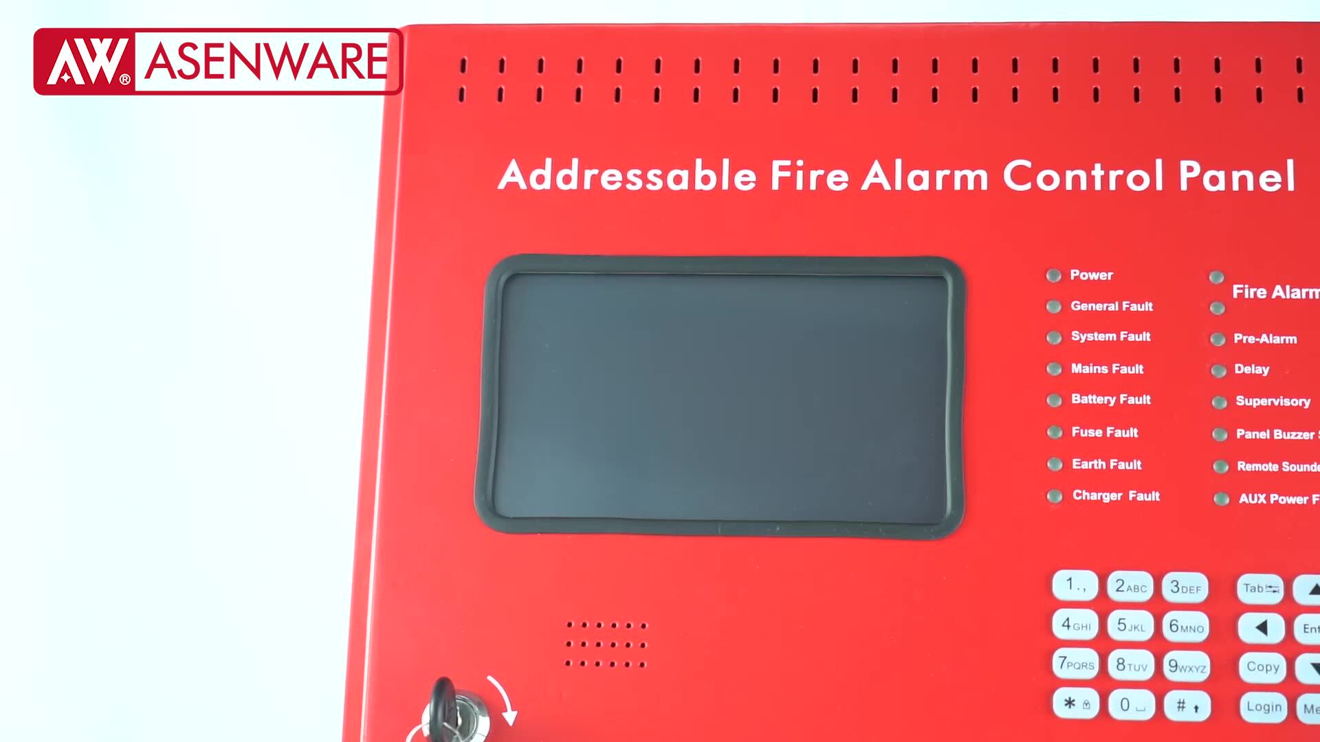 Asenware Addressable Fire Alarm Control Panel Supported Multiple ...
