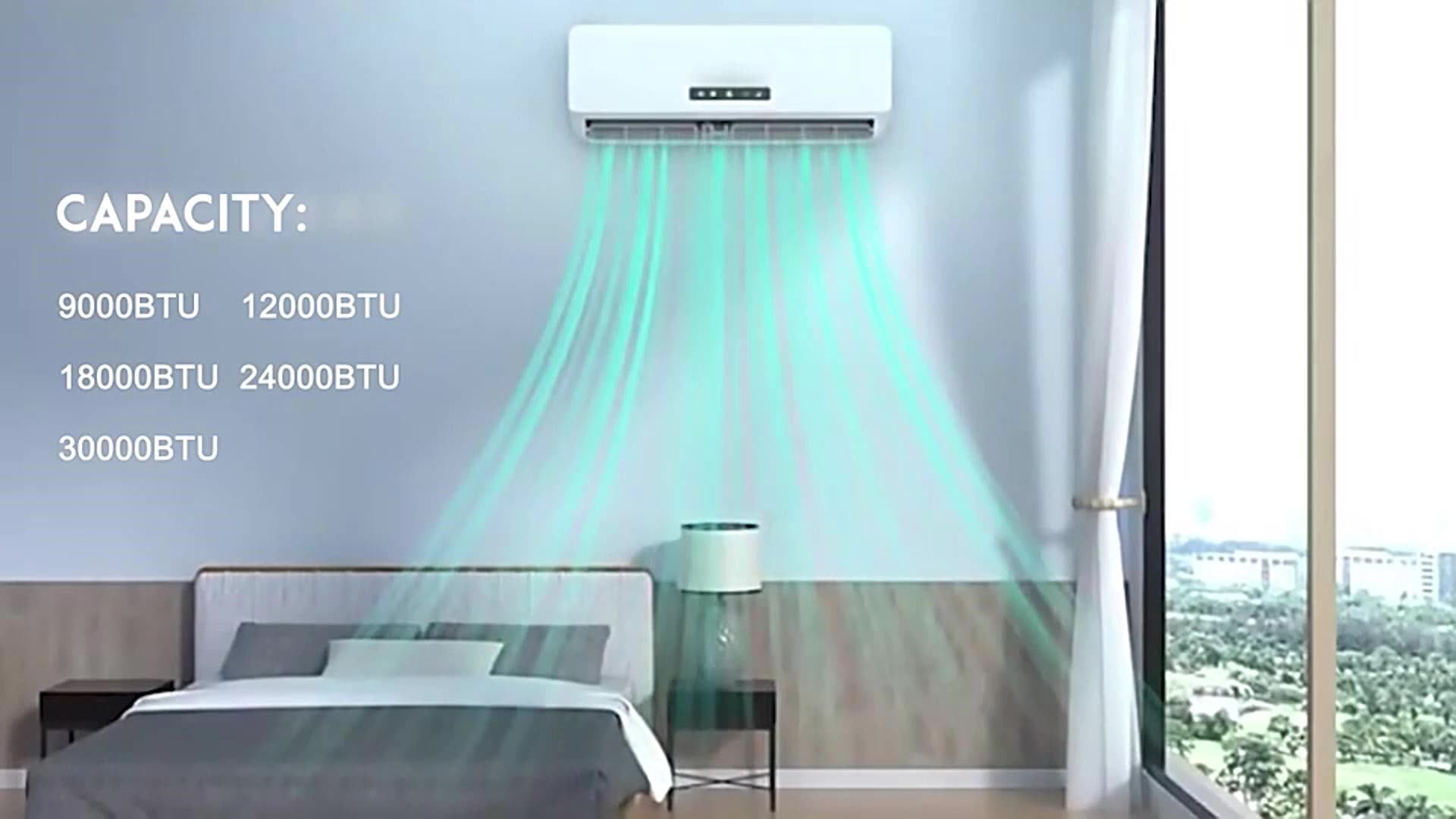 Gree 18000 Btu Split Wall Smart Air Conditioner Dc Powered For ...