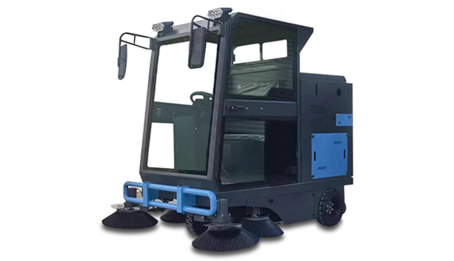 Electric Road Sweepers Sj1900 Floor Sweepers Cleaning Machines ...