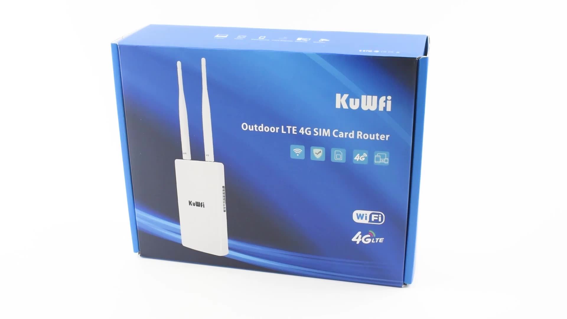 Hot Sale Kuwfi 4g Router With Sim Card For Ip Camera Outside Wifi ...