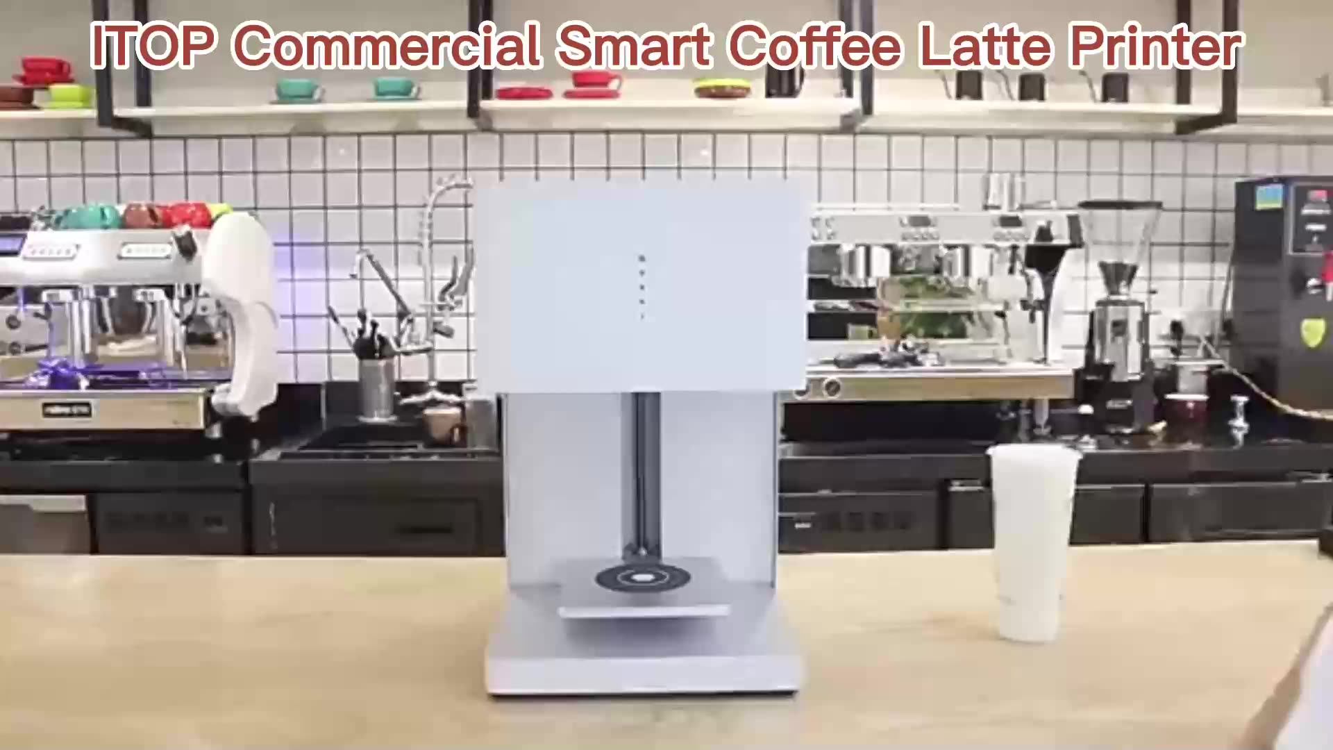 Ac100v-240v 50/60hz Impresora Coffee Latte 3d Printing Cappuccino Latte ...