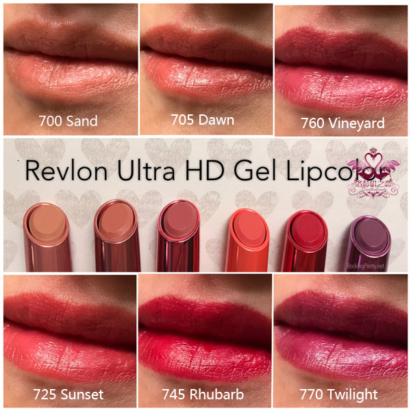 USA Revlon Ultra HD Gel Lipcolor HD Gel Lip Gloss