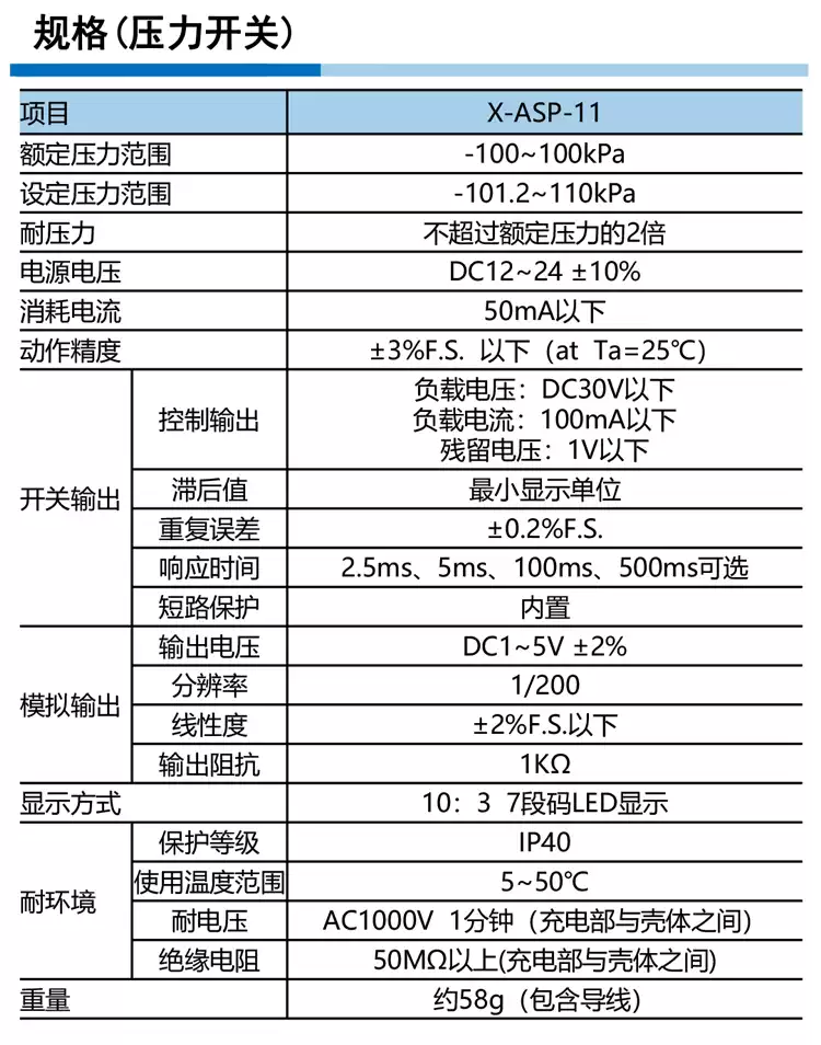 亚德客AIRTAC数显真空发生器 带破坏阀集成式节能装置