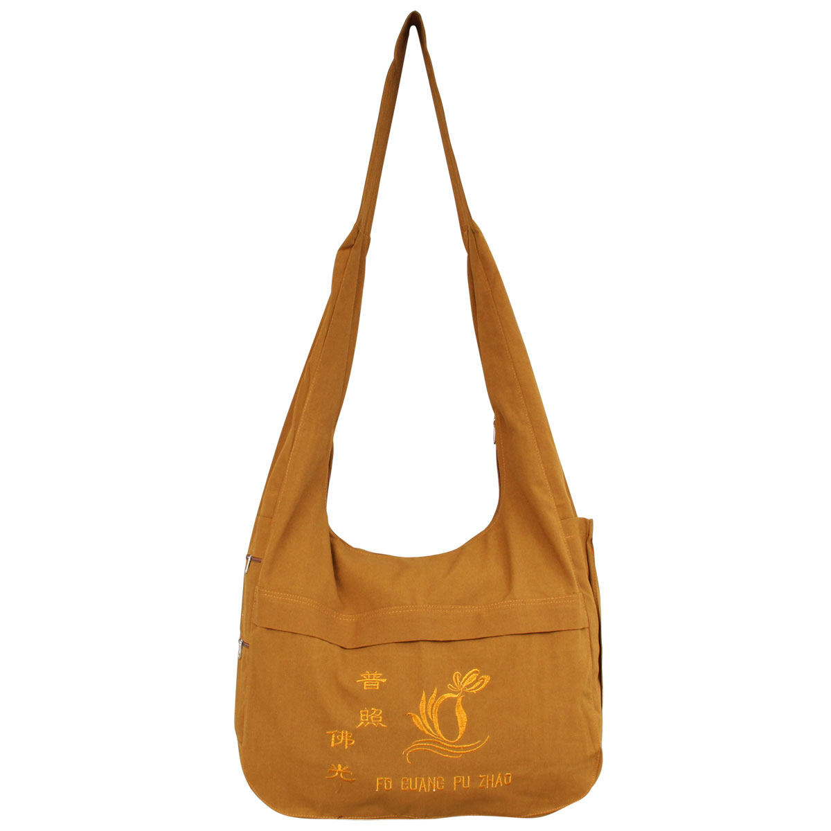 Meditation cotton canvas layman bag backpack Chaoshan bag Buddhist bag ...