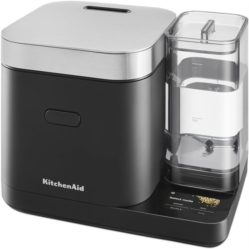 美國代購KitchenAid Rice Cooker KGC3155BM 帶感應秤電飯鍋110v