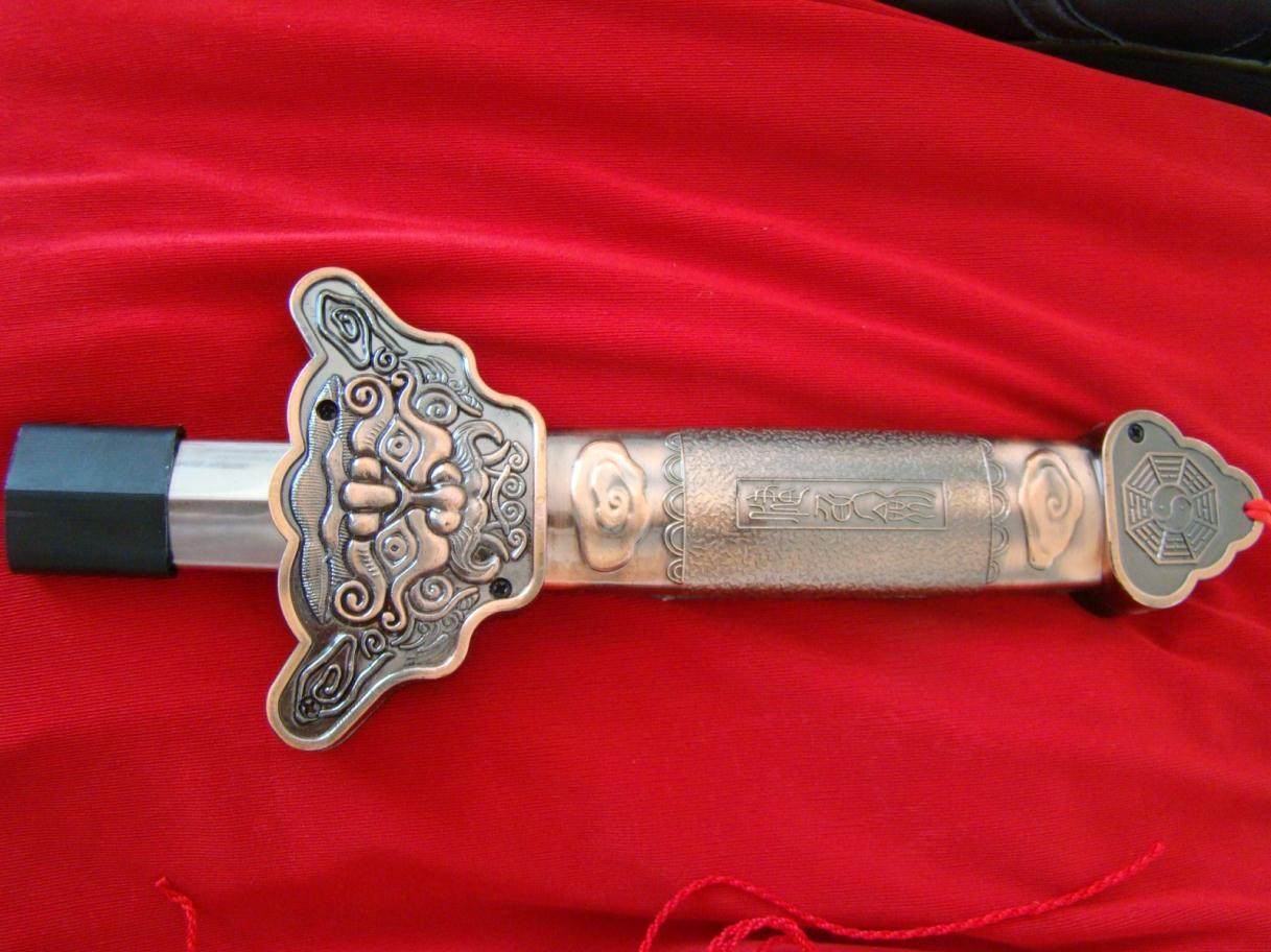 Buy Telescopic Sword body Stainless steel telescopic Sword Taiji Sword ...