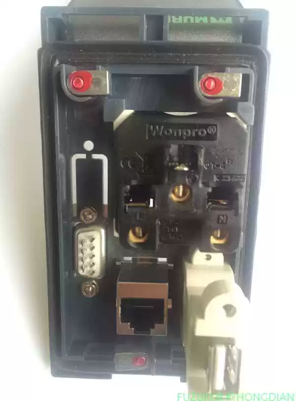 MURR穆尔4000-68713-8080001前置面板接口插座网口转接头USB串口