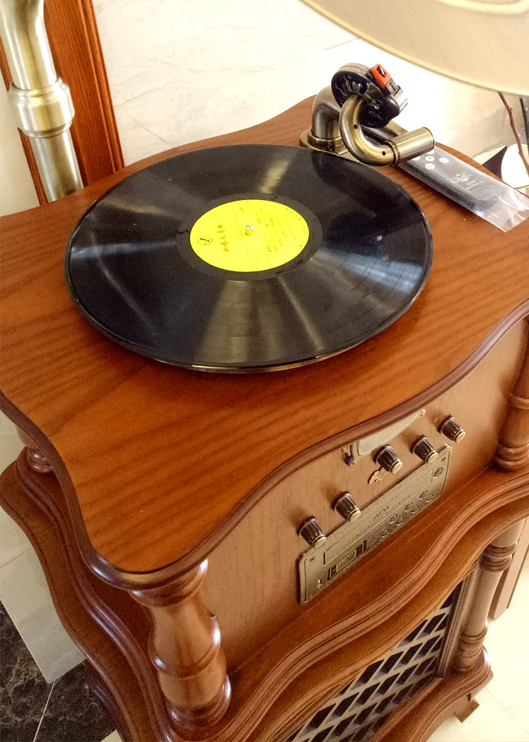 Youdi sound big horn European classical phonograph Retro multi-function ...