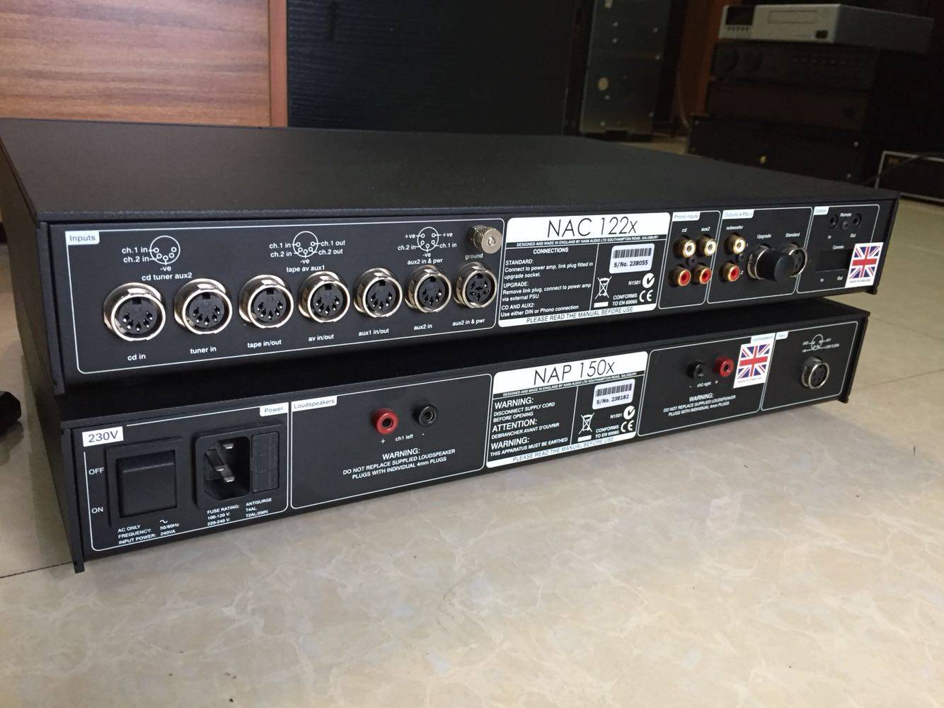 HIFIDIY论坛-英国NAIM前后级功放NAC122X，NAP150X！ 全套配件！ - Powered by Discuz!