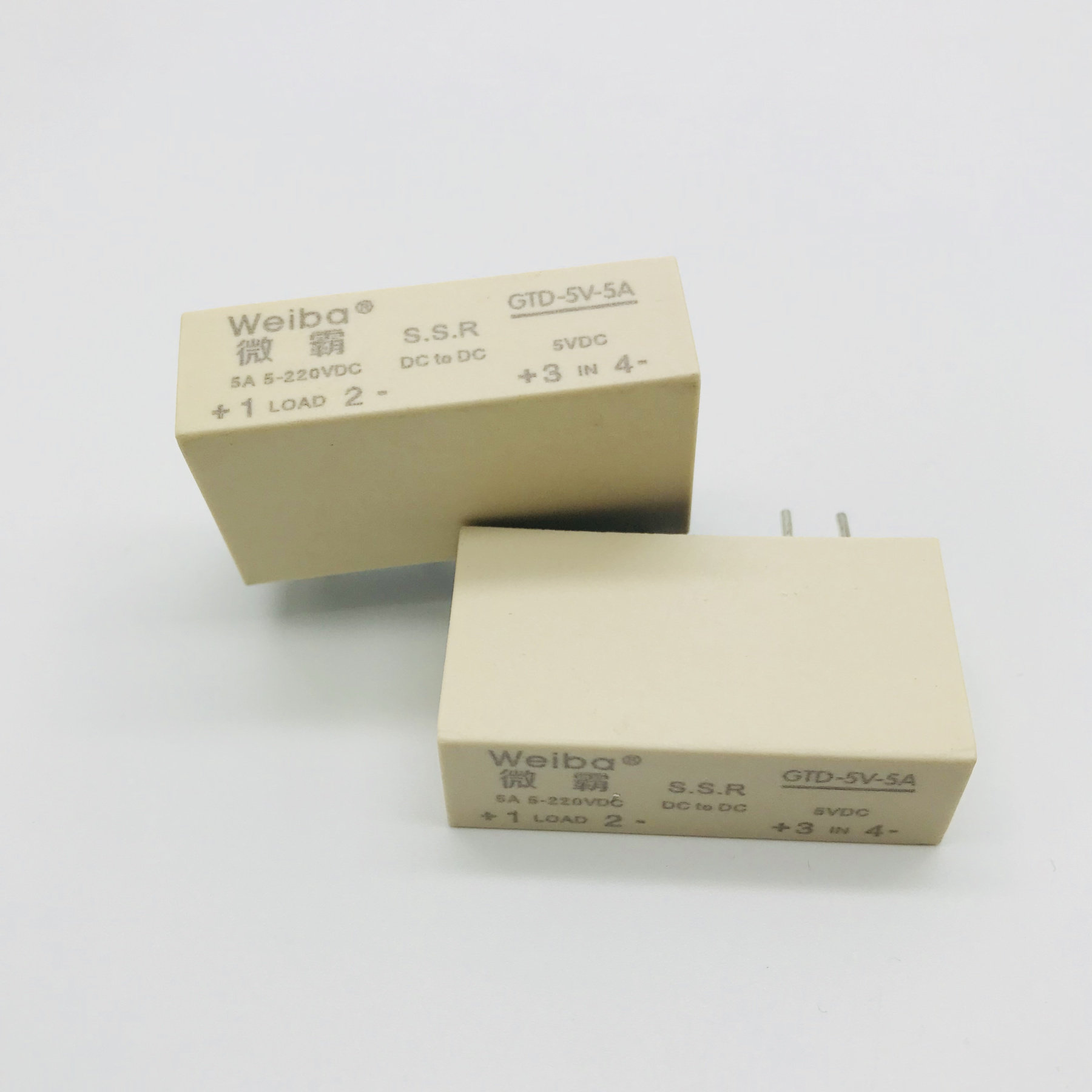 [USD 6.88] GTD-5V 12V 24V-5A DC solid relay output 5A5-220VDC ...