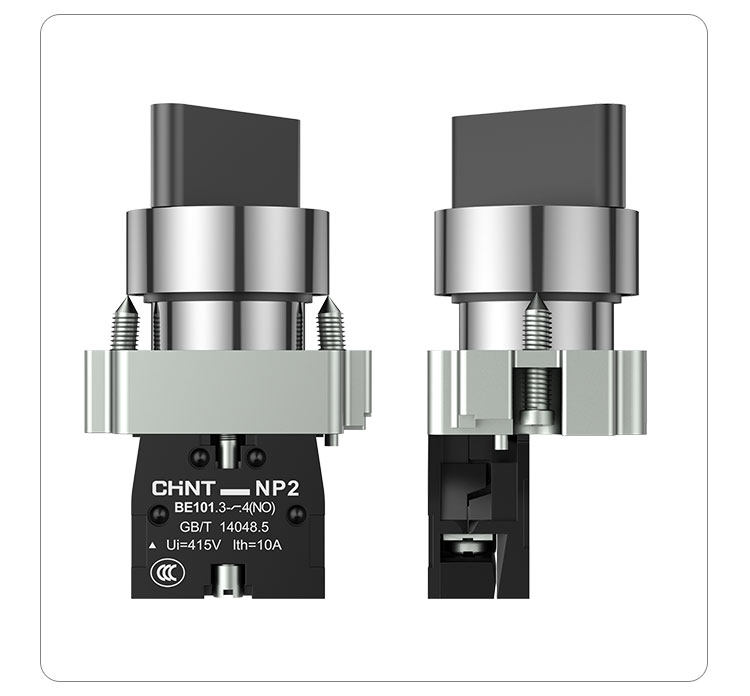 CHNT正泰XB2电源NP2-BA31点动启动自复位按钮开关1常开按通22mm式-阿里巴巴