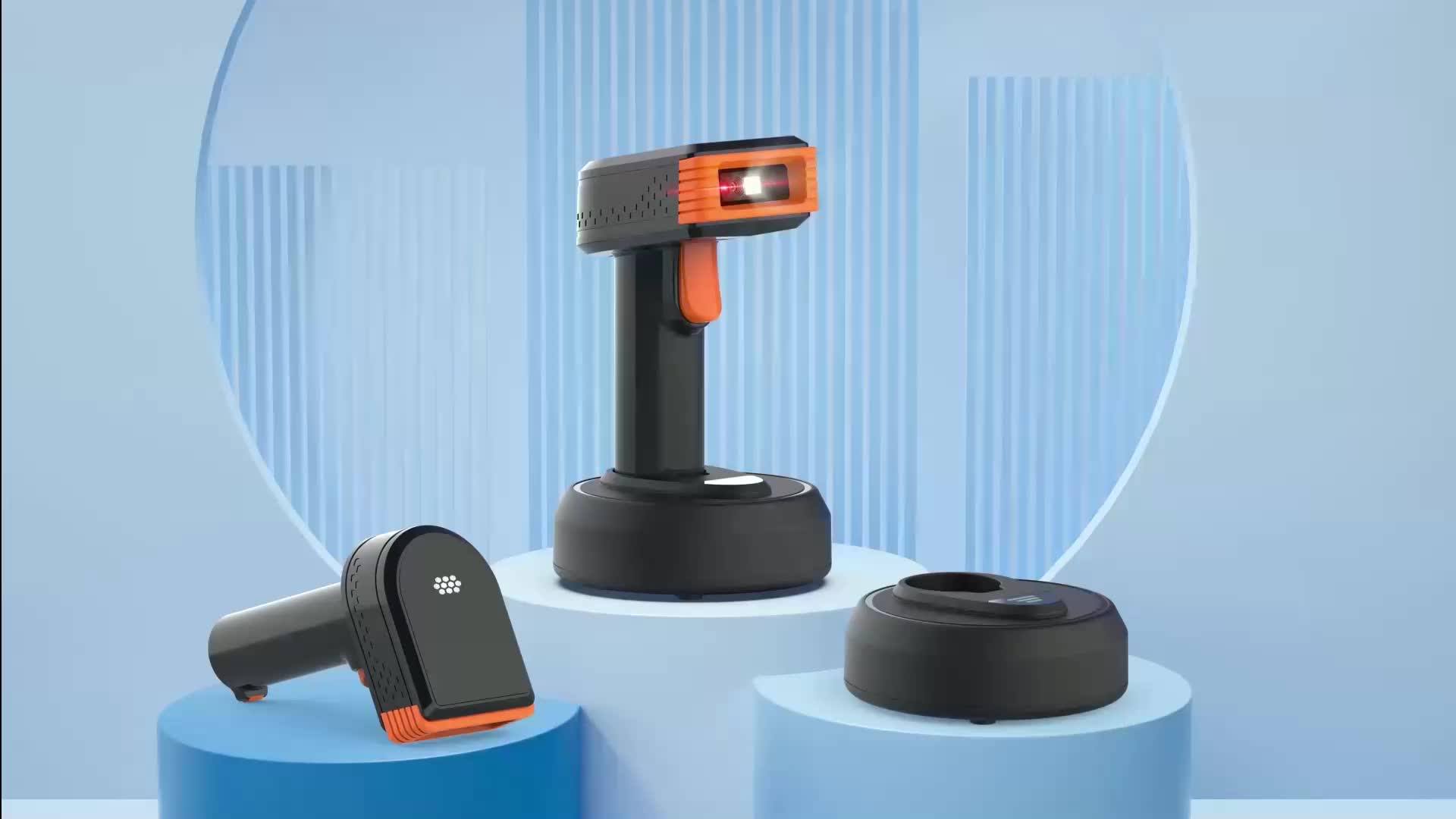 Xincode 2d Qr Price Bar Code Handheld Scanner Wireless Ocr Barcode ...