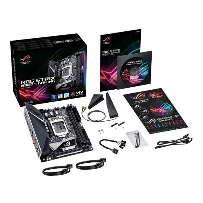 Купить Материнская плата компания ASUS/Асус Стрикс b360-я рога b360i ...