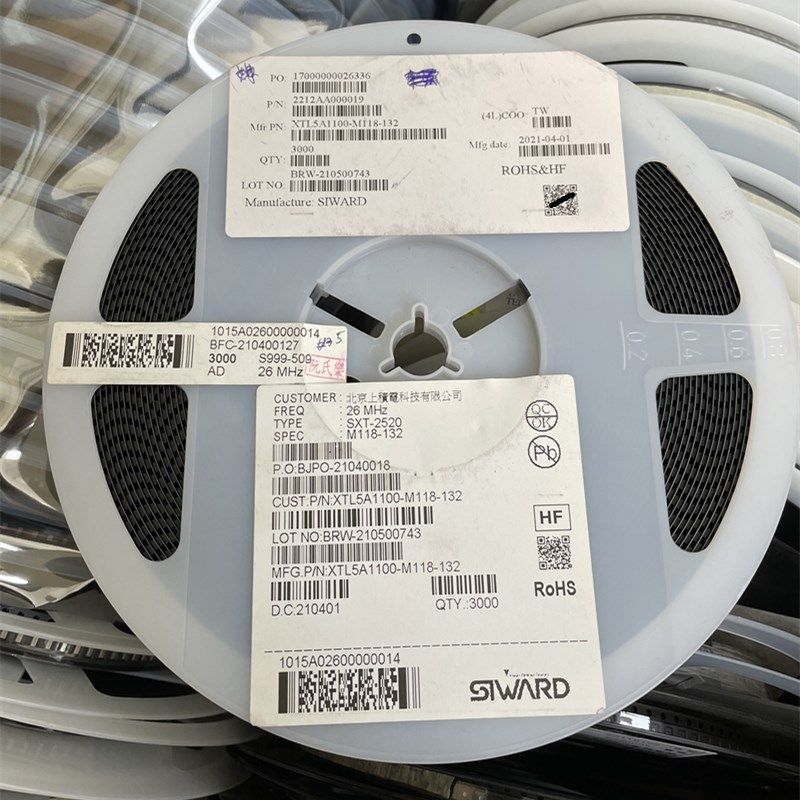 SIWARD XTL5A1100-M118-132 SXT-2520 26MHZ 7PF 热敏晶振26M贴片