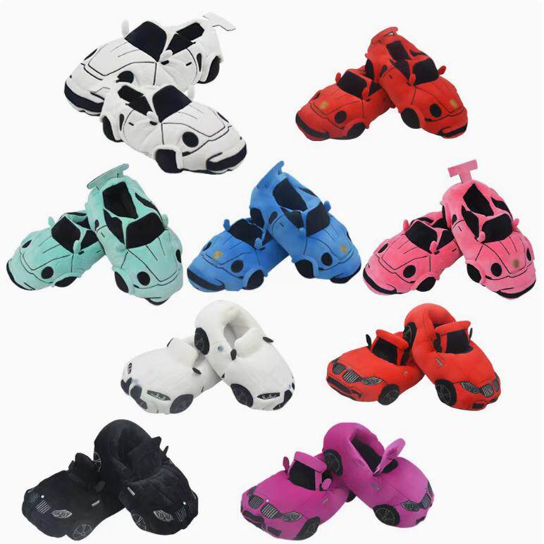 跨境porsche plush slippers Racing仿真跑车拖鞋玩具：🚗穿上它，家里也能飙车！🏠-其他拖鞋-淘宝好物网