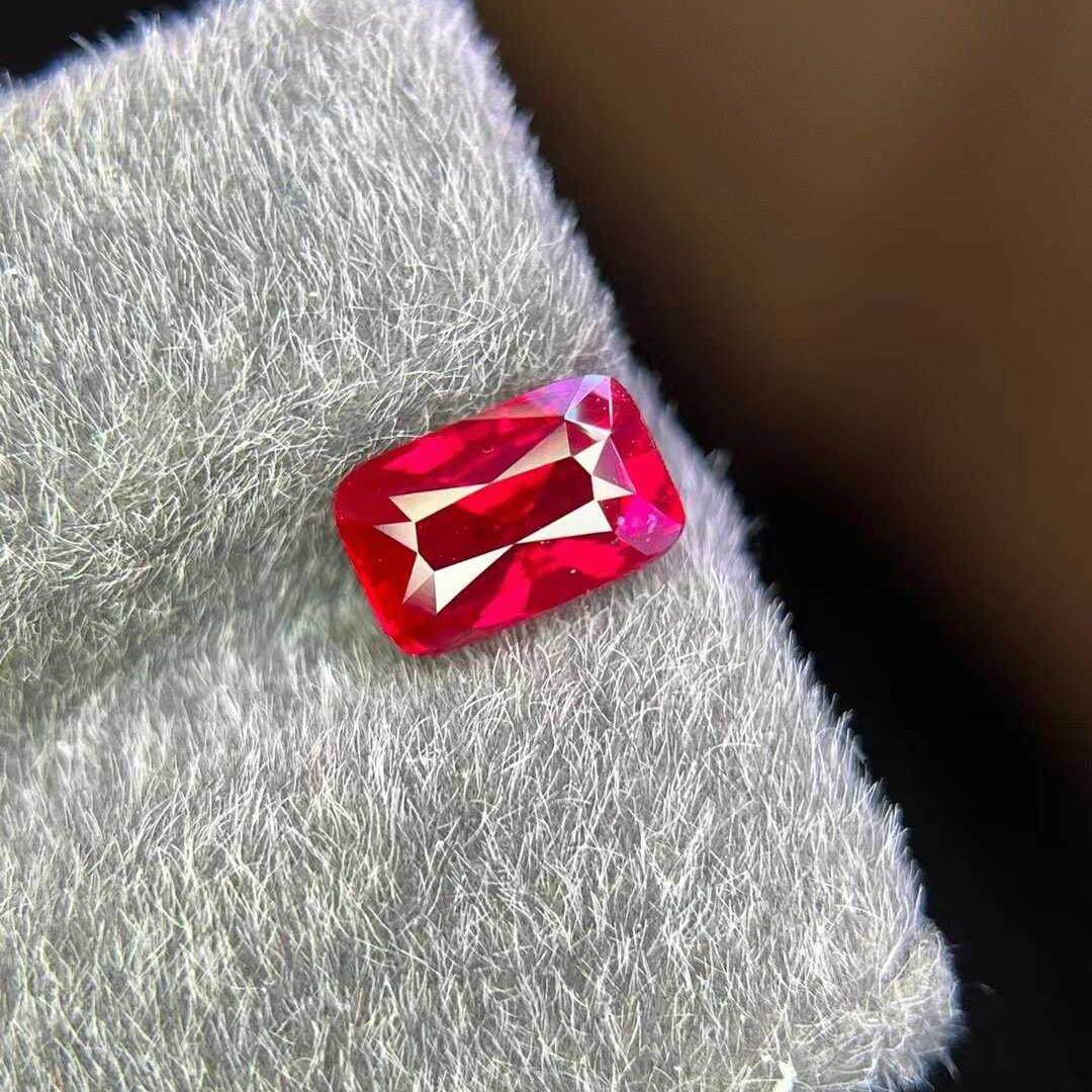 精切工GRS主证天然无烧鸽血红宝石裸石2.02克拉方枕形彩宝戒面为何如此珍贵？-珠宝奇石-淘宝好物网