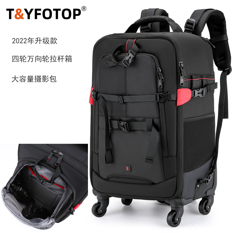 📸 A must-have for travel photography! the trolley camera bag backpack ...