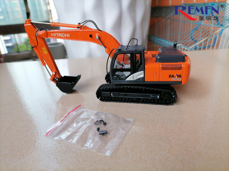 HITACHI ZAXIS ZX200-5A 日立精致版ZH合金250挖掘机210模型 1:50-阿里巴巴
