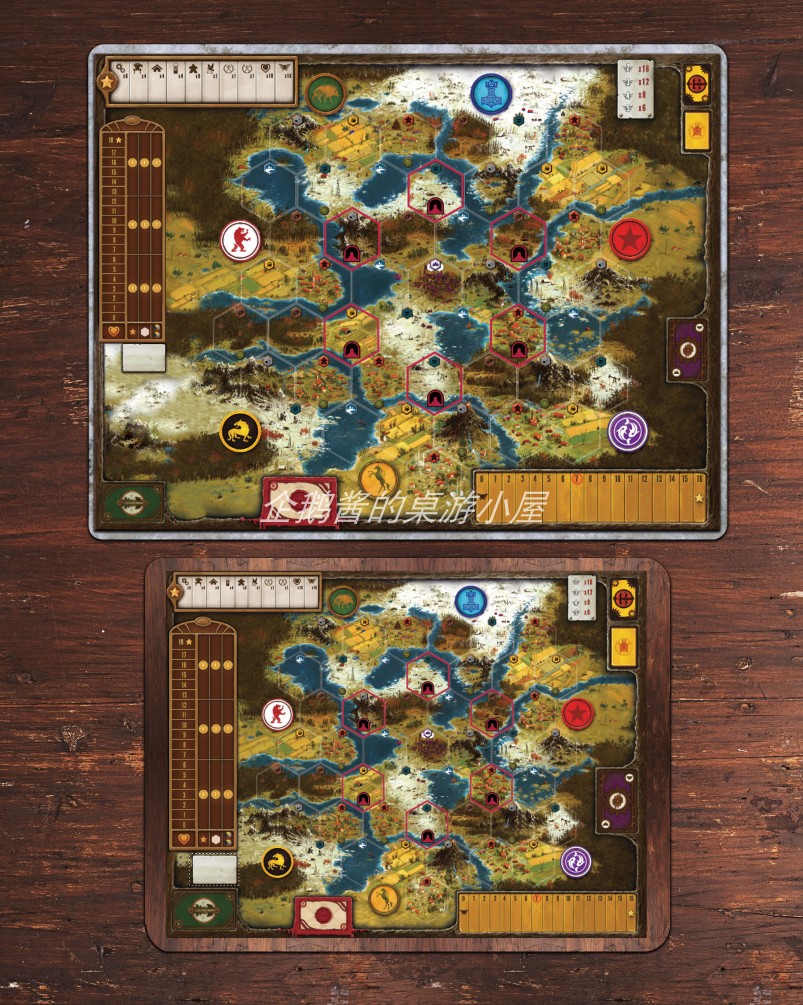 Scythe board game card mat! the ultimate cheat code for beginners to ...
