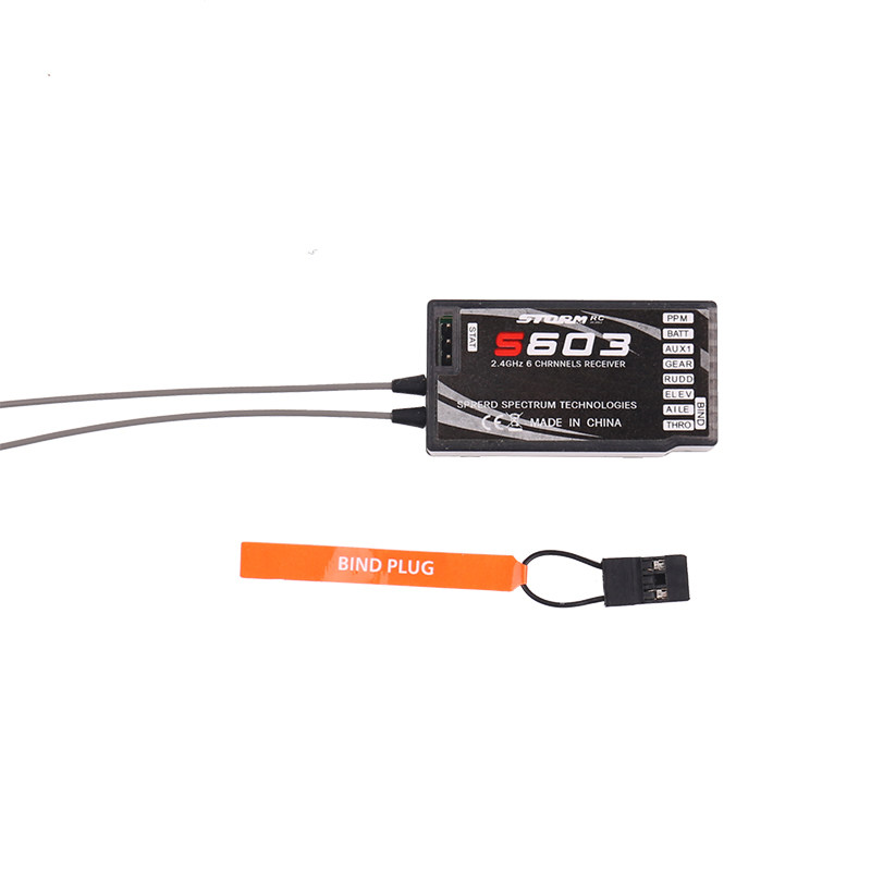 Dual-antenna S603 receiver ultra-long range dsm2 dsmx 6 pass ppm ...