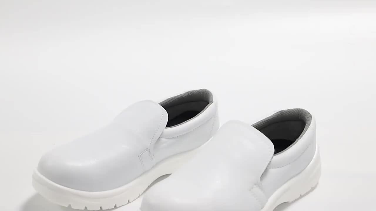 White Black Steel Toe Antistatic Cleanroom Safety Shoes,Esd Safety ...
