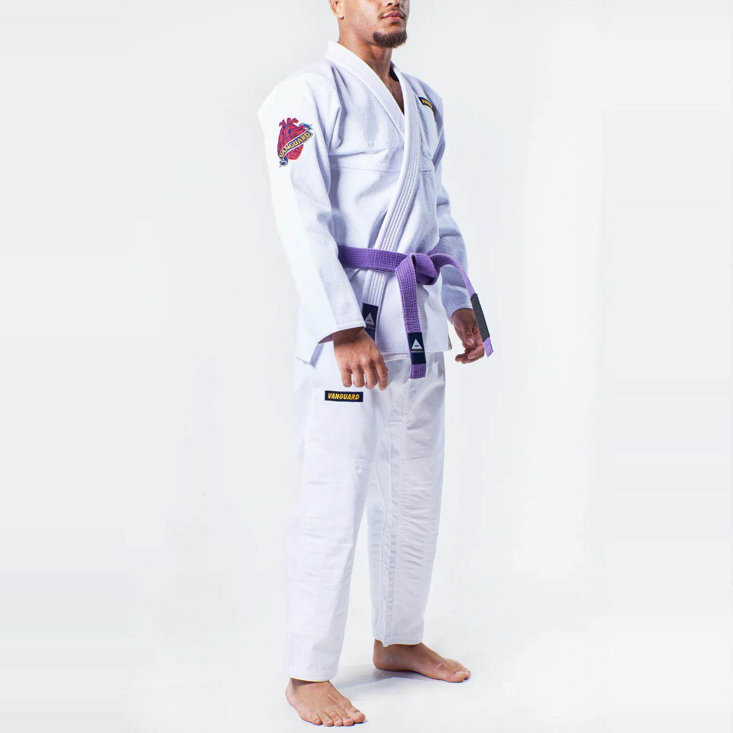 Vanguard COMPETITORE KIMONO 白色道服：柔术圈的“白月光”！穿上它上垫就像自带主角光环？-柔道服-淘宝好物网