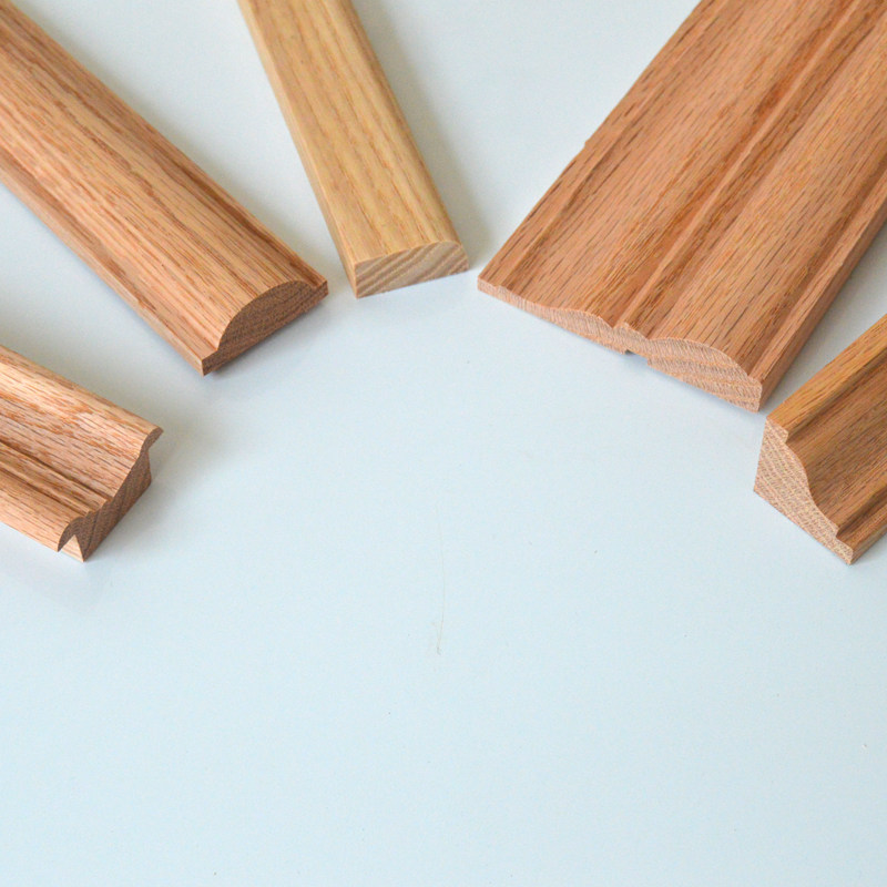 Solid wood line decoration Ash willow red oak Central European style ...